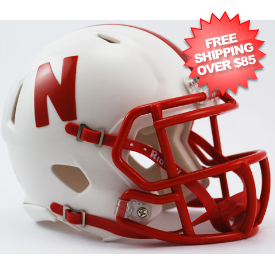 Nebraska Cornhuskers Mini Speed Football Helmet