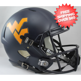 West Virginia Mountaineers Replica Speed Football Helmet