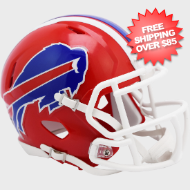 Buffalo Bills Mini Speed Throwback Helmet