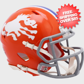 Denver Broncos Mini Speed Throwback Helmet