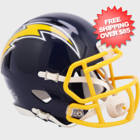 Los Angeles Chargers Mini Speed Throwback Helmet