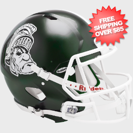 Michigan State Spartans Authentic Speed Football Helmet
