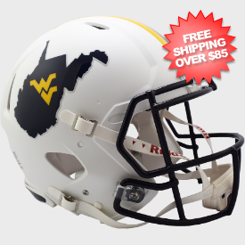 West Virginia Mountaineers Authentic Speed Football Helmet