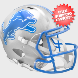 Detroit Lions Authentic Speed Football Helmet