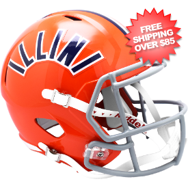 Illinois Fighting Illini Replica Speed Football Helmet